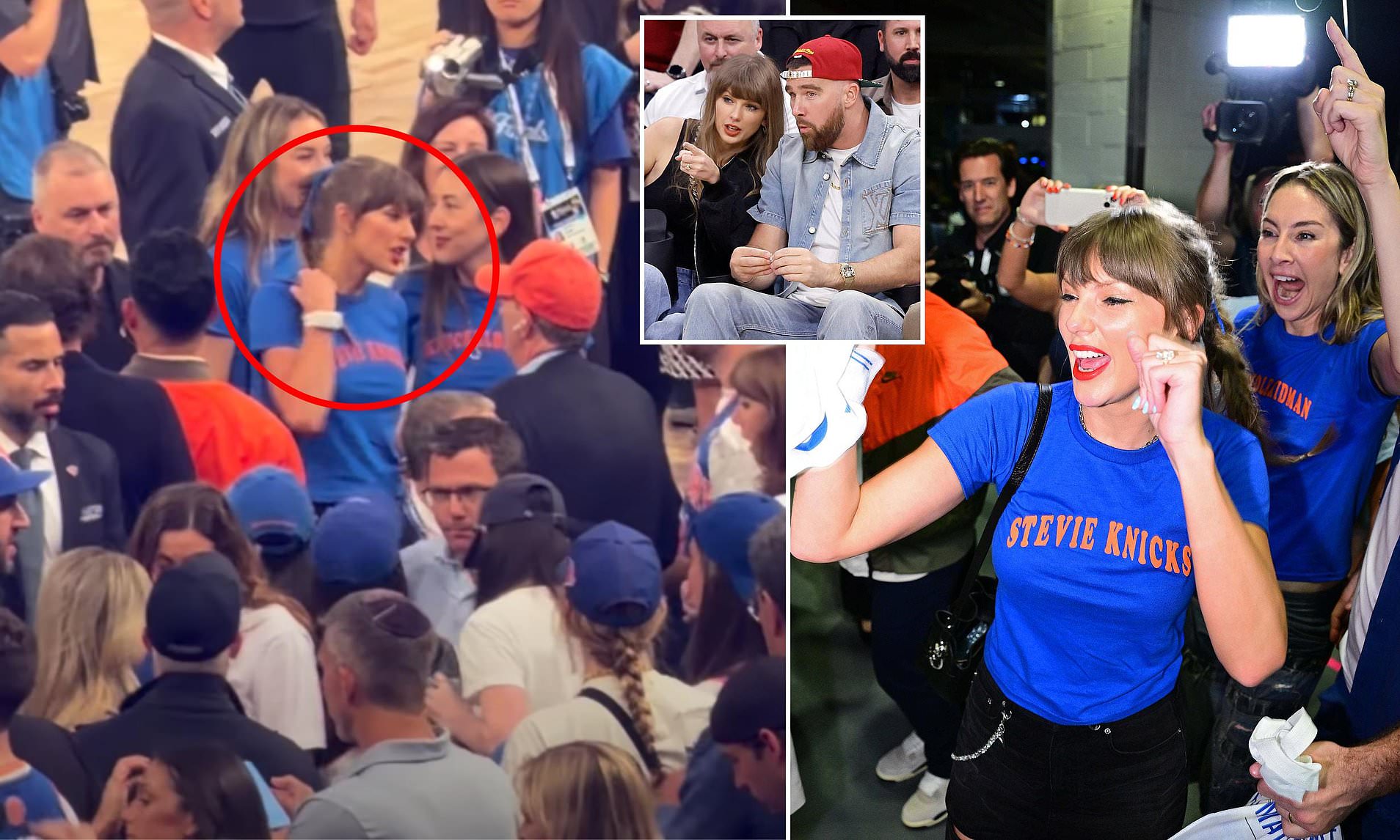 Taylor Swift reveals Travis Kelce's huge regret while watching Knicks ...