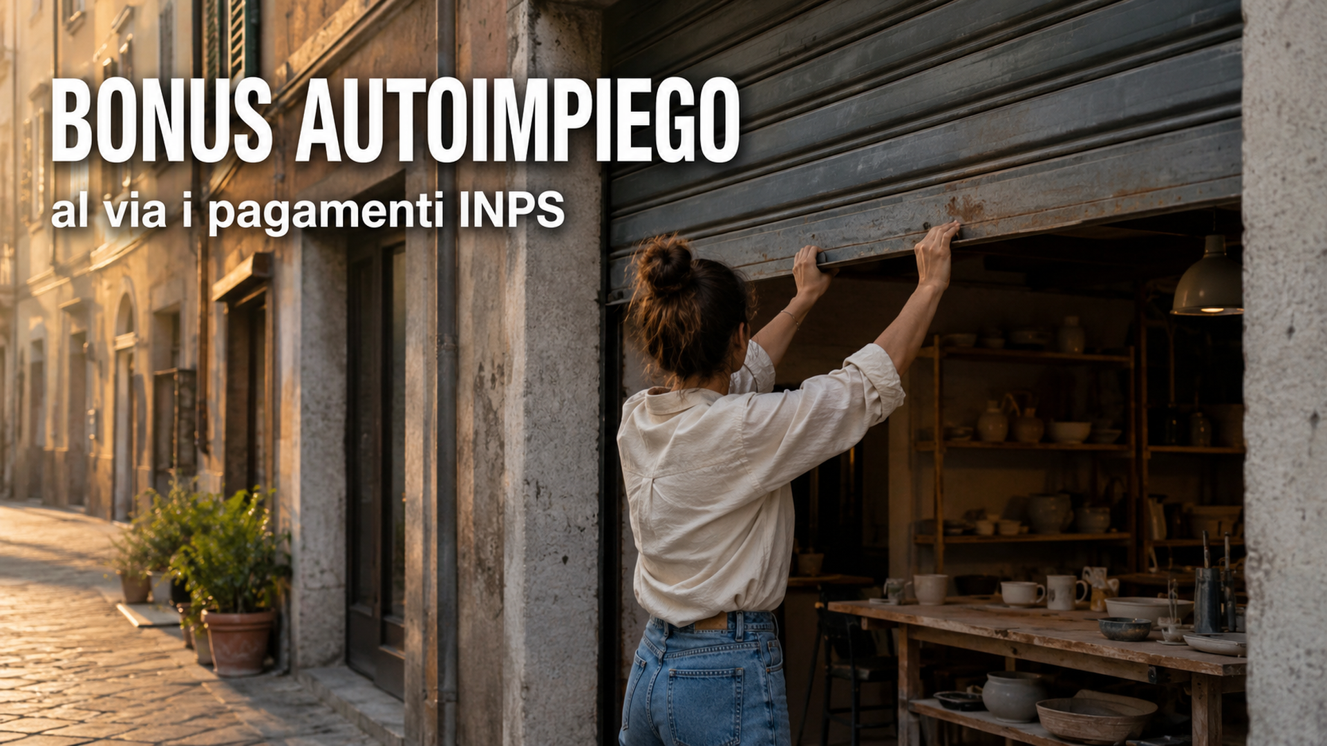 Bonus autoimpiego under 35: partono i pagamenti e si apre il riesame INPS