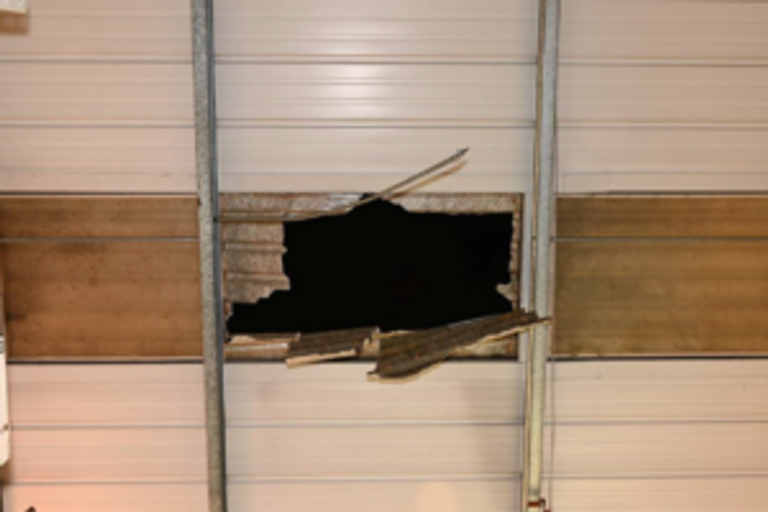Worker plunges through Yorkshire warehouse roof in harrowing CCTV footage