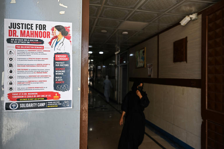 Acid attack on female doctor exposes workplace security lapses in Pakistan