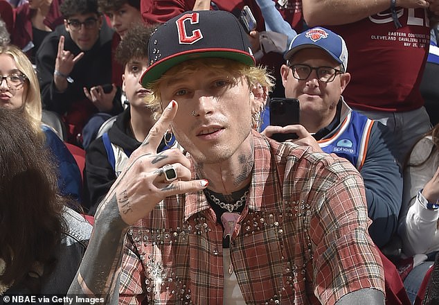 Machine Gun Kelly details intense side effects of blackout tattoo