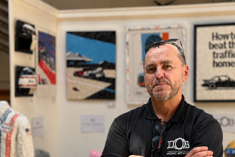 'I was told not to take art GCSE - now I'm a global artist in residence'