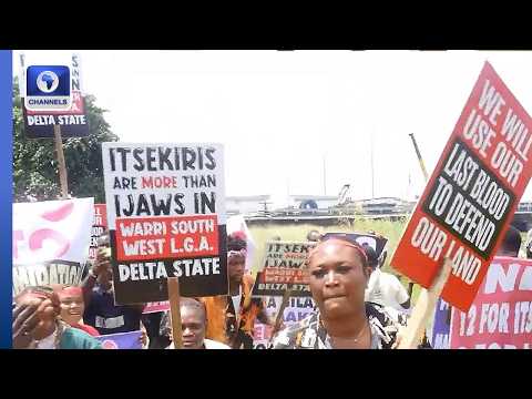 Warri delineation: Itsekiri protesters occupy oil facilities, demand review