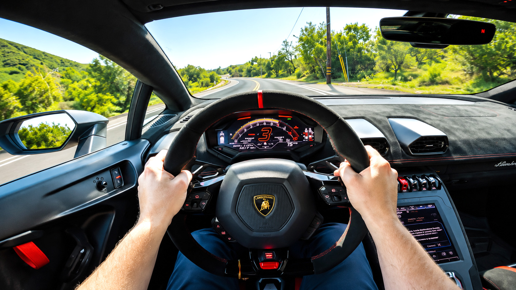 What is it like driving a supercharged Huracan STO?