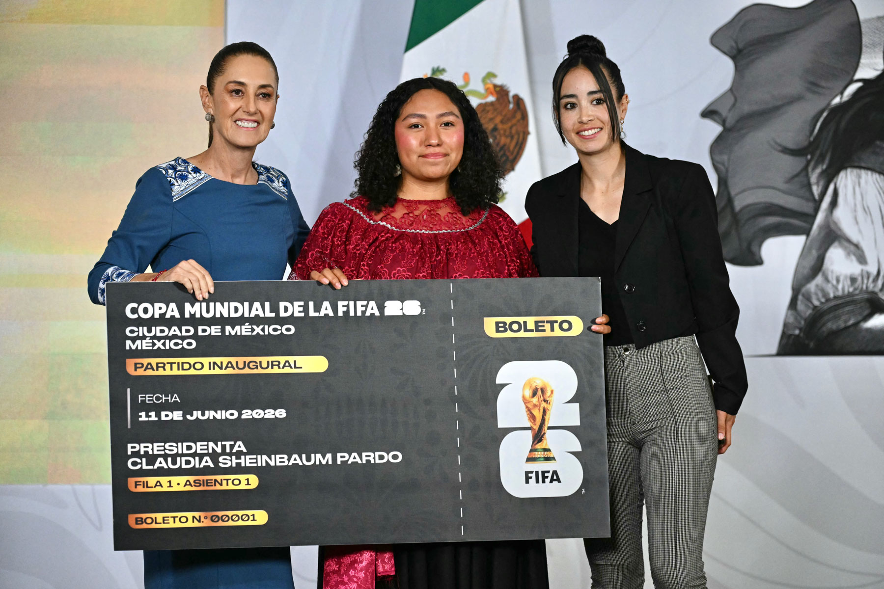 Inauguración del Mundial 2026 en México: Sheinbaum, la primera ...
