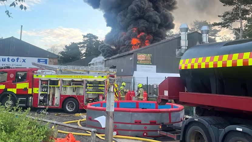 Fire rips through children’s mini zoo killing every animal inside