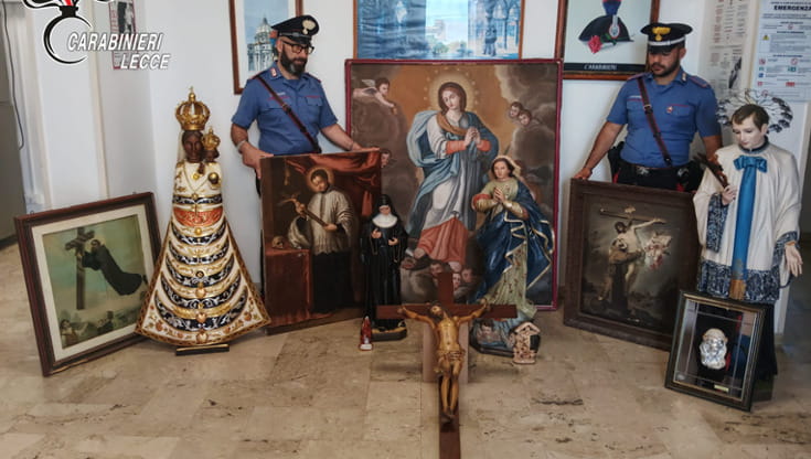 Raffica di furti in chiese del Salento, decine di oggetti sacri finiti ...