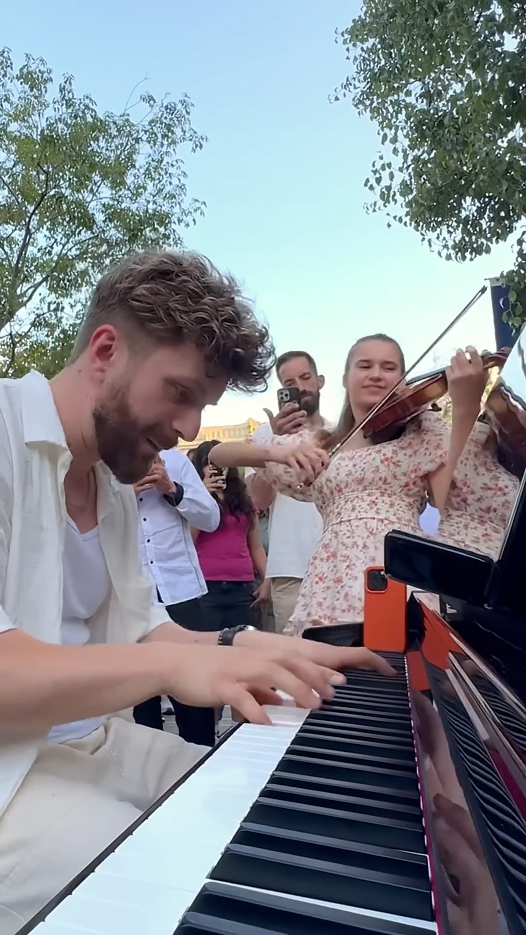Have you ever heard a piano and violin duet like this?