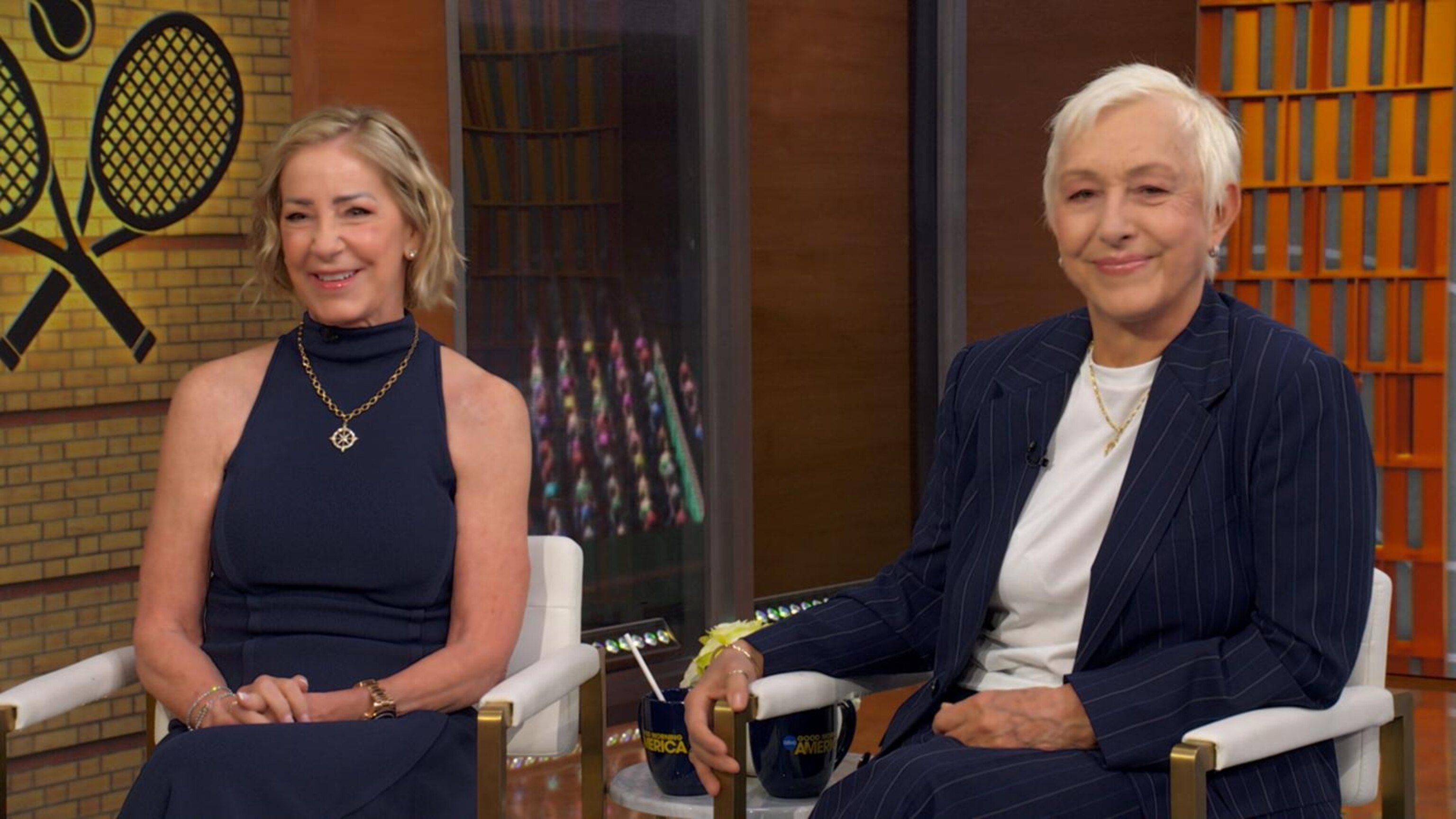 Chris Evert, Martina Navratilova speak out