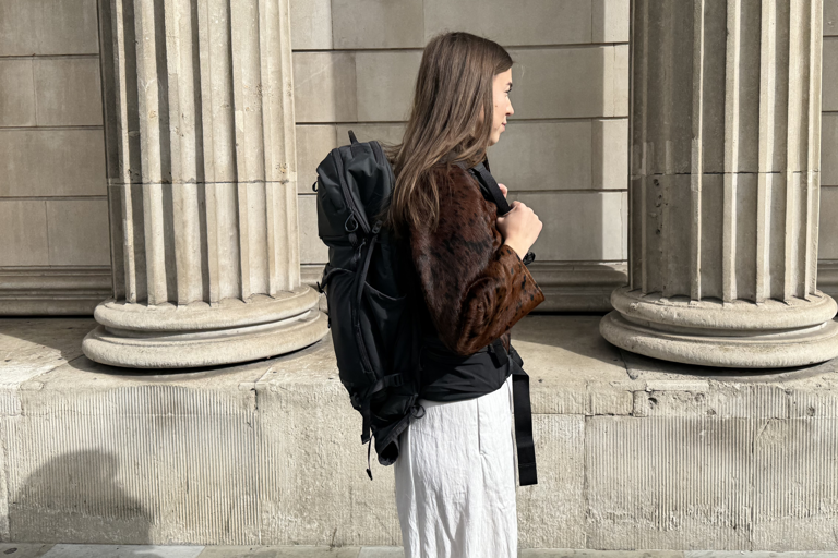 This is the one bag I’m taking with me on my travels this summer