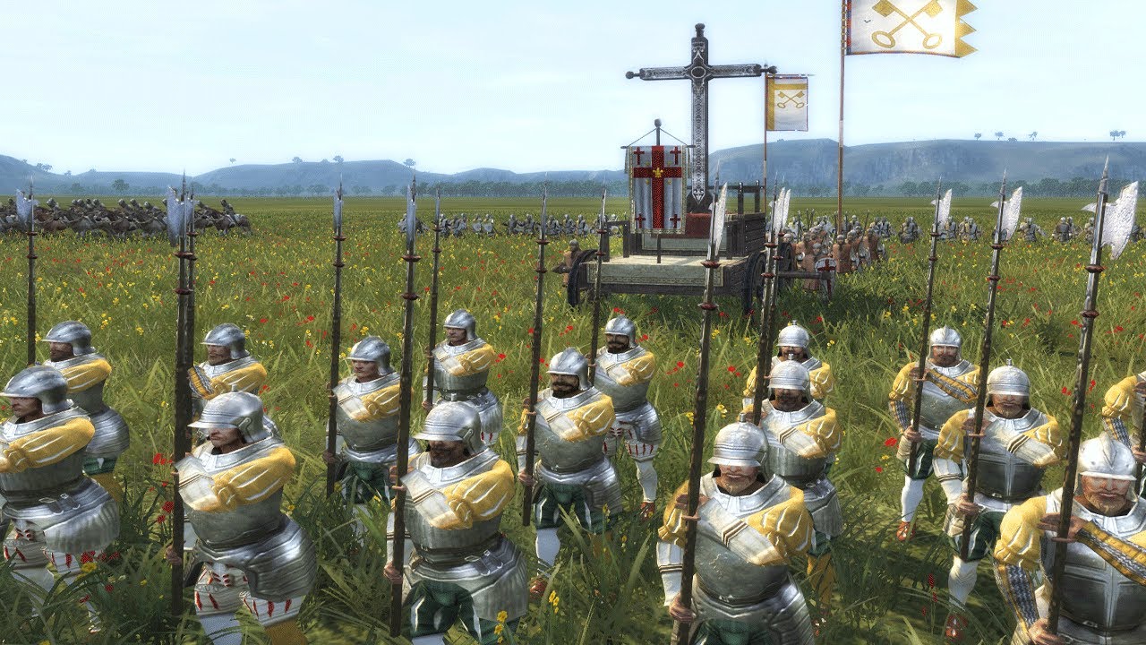 A clash of six medieval armies