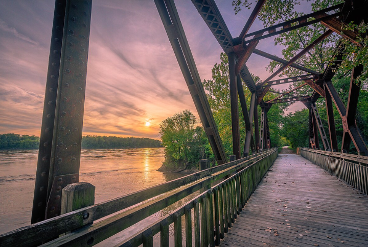 America's most beautiful trails on old rail lines