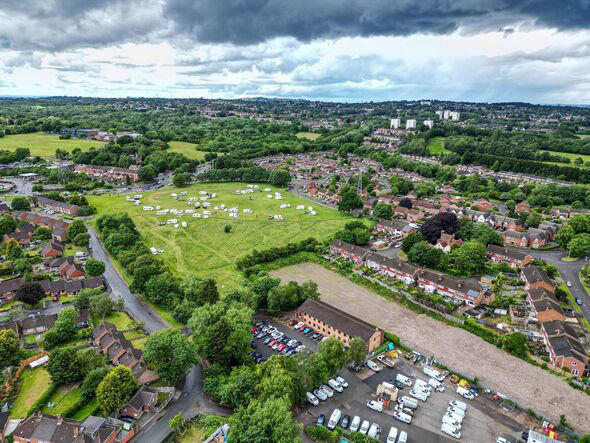 Locals 'living in fear' as dozens of travellers set up illegal camp ...
