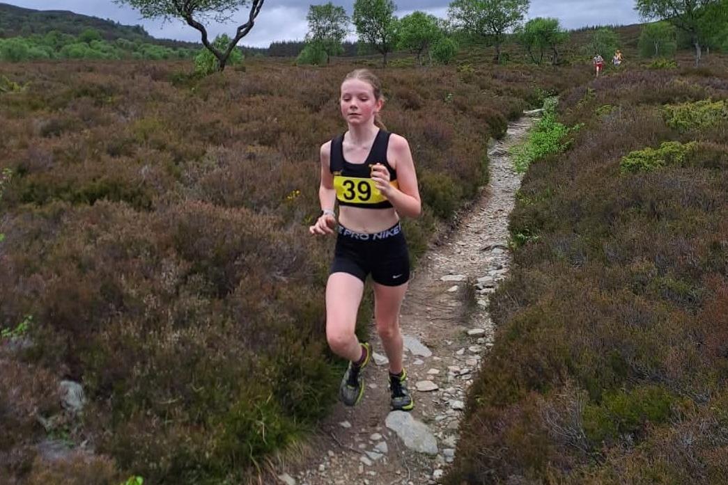 Falkirk Victoria Harriers star Isla Hedges excels at junior hill league ...