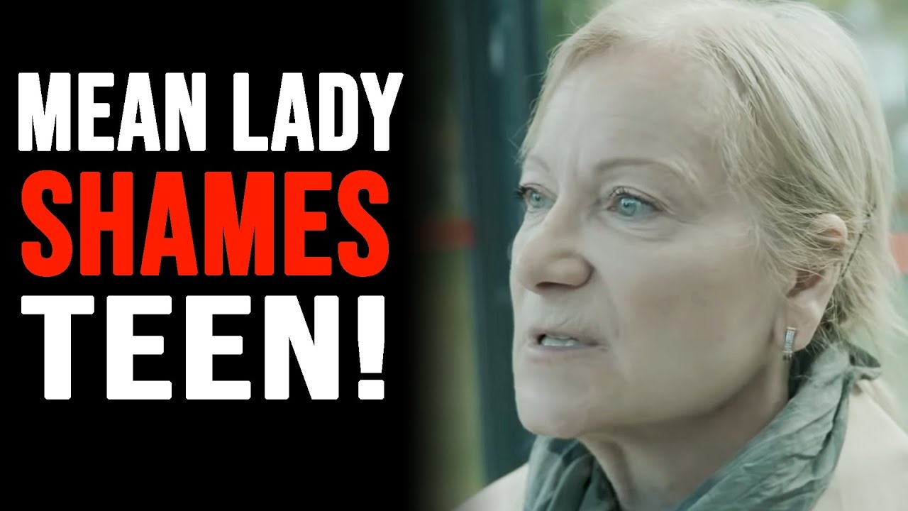Judgemental Lady SHAMES Teen Girl