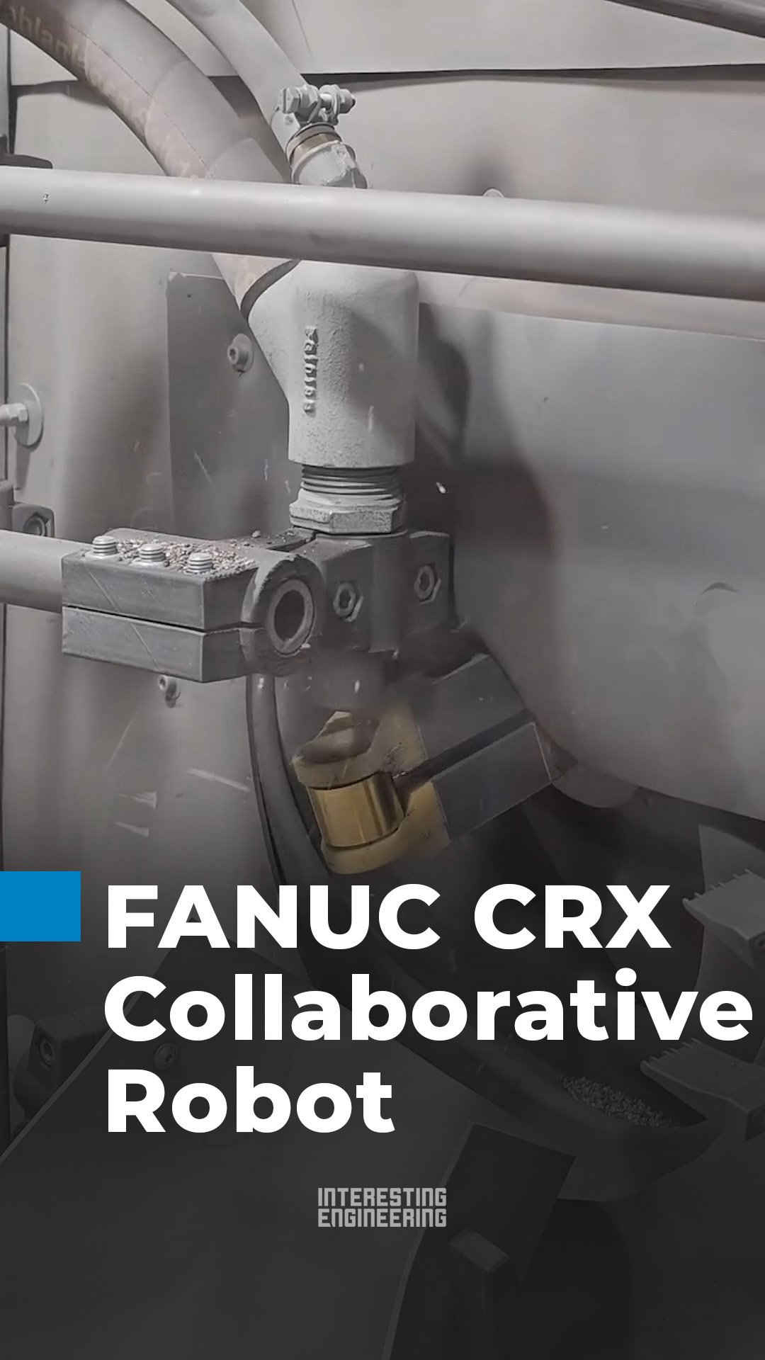 This cobot sandblasts parts so humans don't have to