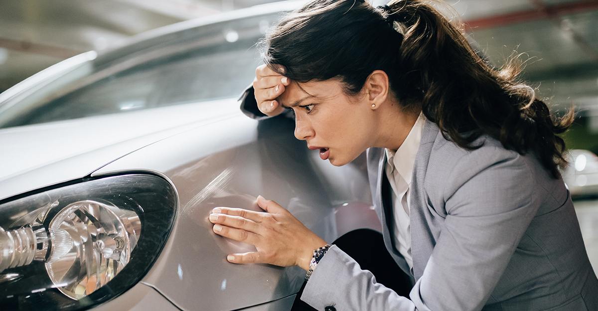 My car was damaged in a parking garage, and nobody will accept ...