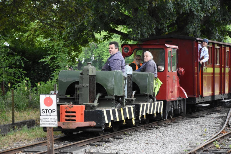 Visitors enjoy outings from historic trains as annual diesel gala comes ...