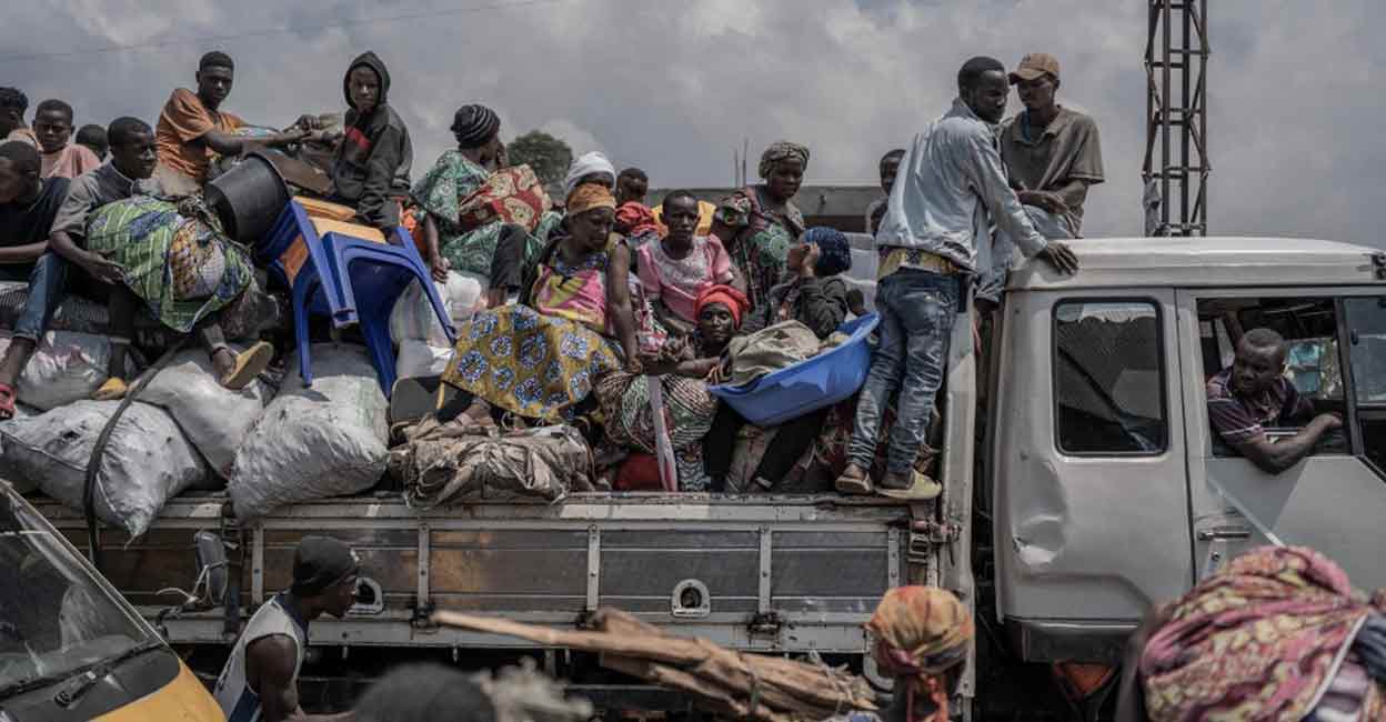 Refugee numbers drop for first time in a decade