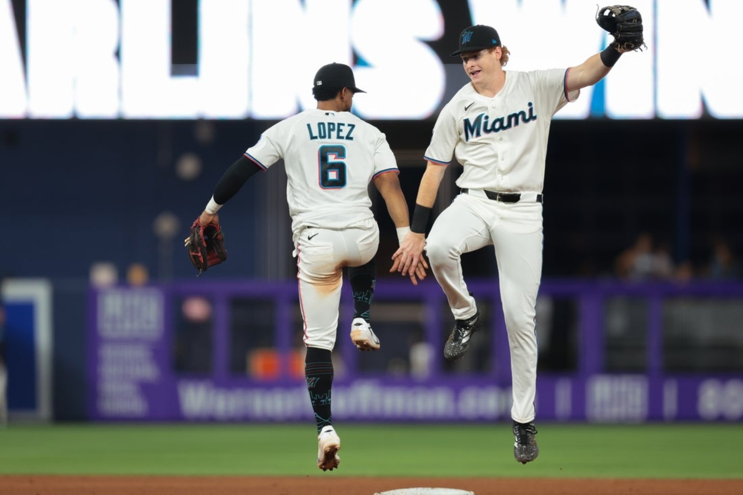 Otto Lopez strives to stay hot as Marlins chase sweep of D-backs