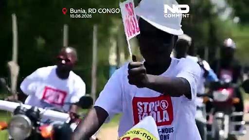 Congo motorcyclists mobilise as Ebola outbreak fuels fear
