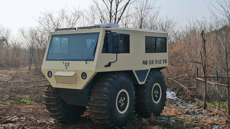 China looked at a Sherp and said, “What if we added six more wheels?”