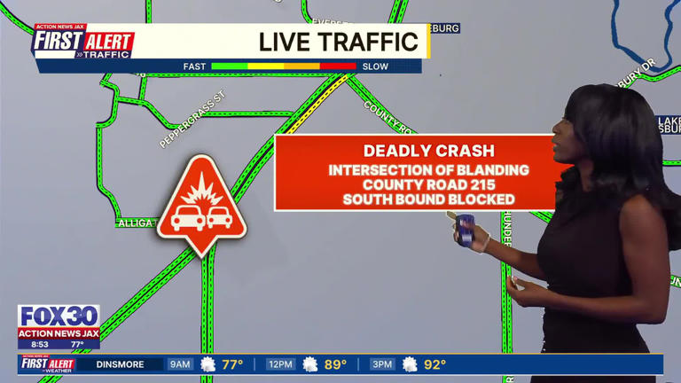 Motorcyclist dies after collision with back of truck towing flatbed ...