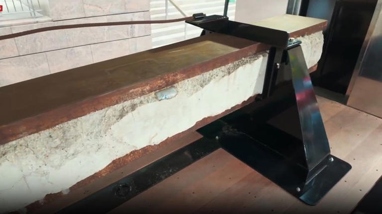 World Trade Center steel beam to visit Oklahoma City