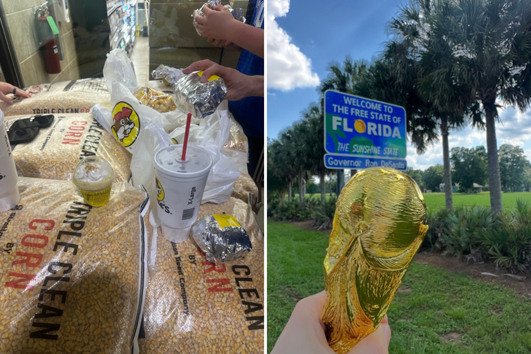 German World Cup tourist on road trip through America is taking US by storm