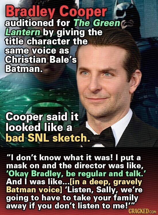20 huge actors who didn't get the role for strange reasons