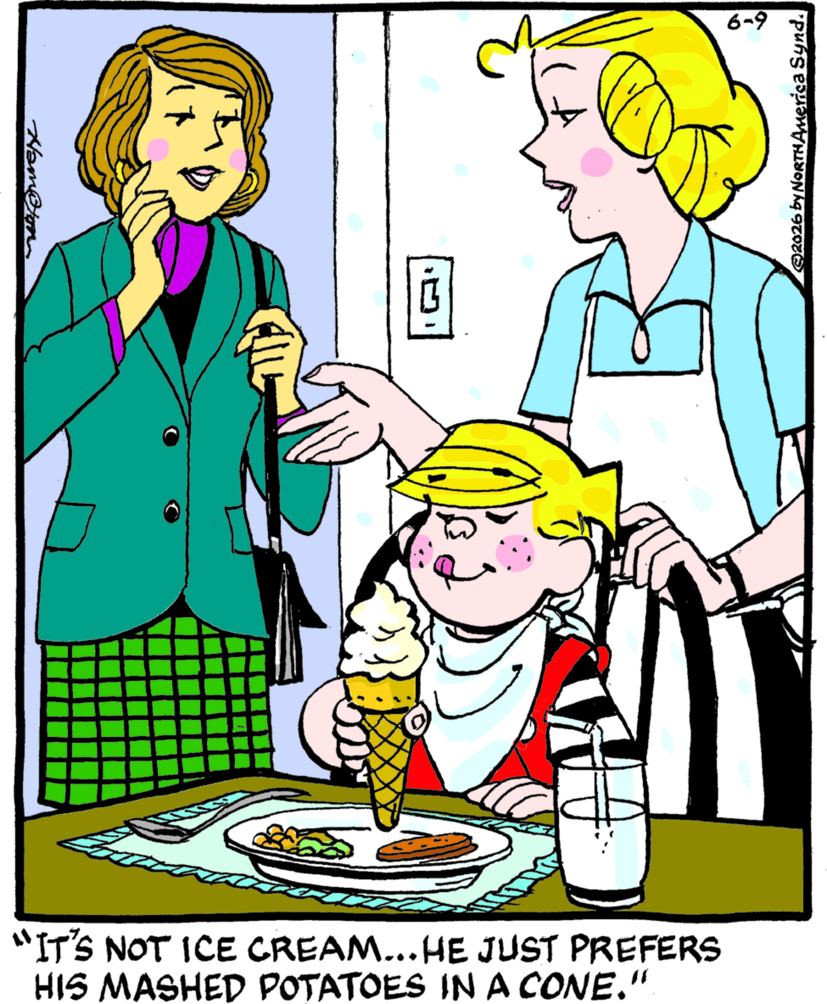 Dennis the Menace by H Ketcham, M Hamilton & R Ferdinand