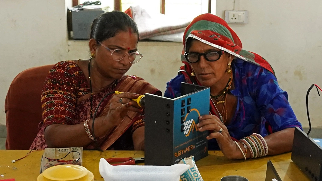 Rajasthan grandmothers trained as solar engineers light up 75,000 homes