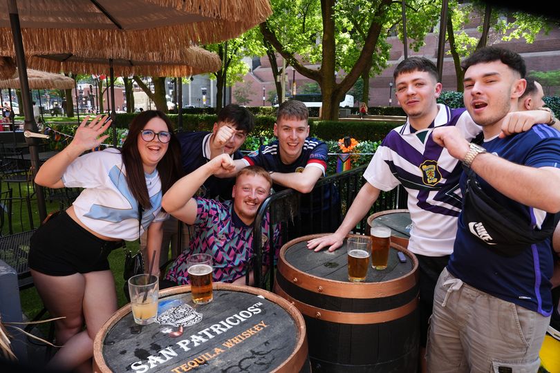 Tartan Army arrives in Boston after lengthy journey from Scotland for ...