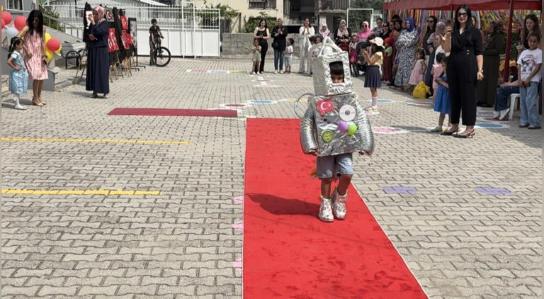 Minik ellerden Osmaniye’nin kültürel mirasına renkli dokunuş