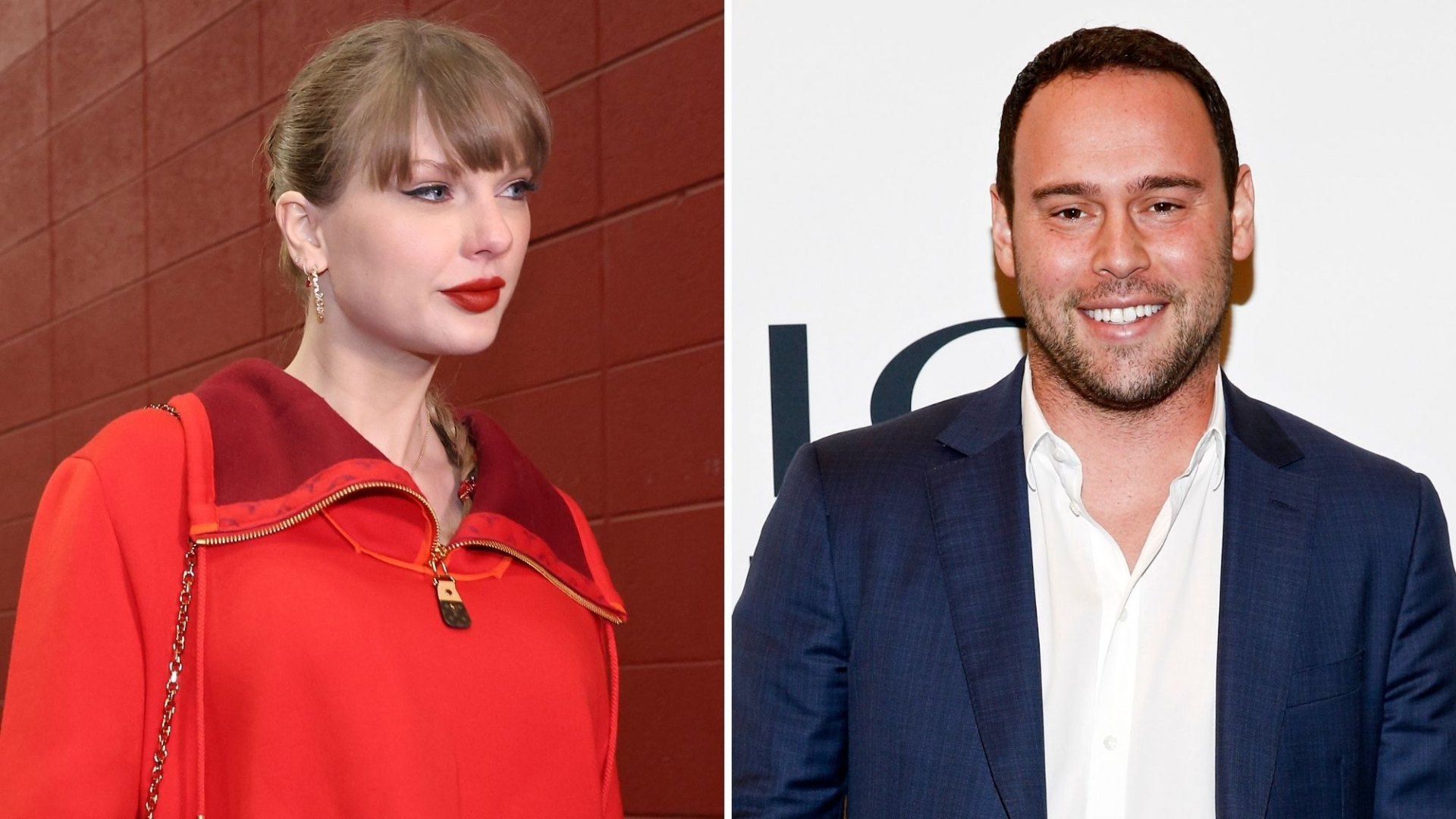 Taylor Swift nearly crosses paths with Scooter Braun at NBA Finals