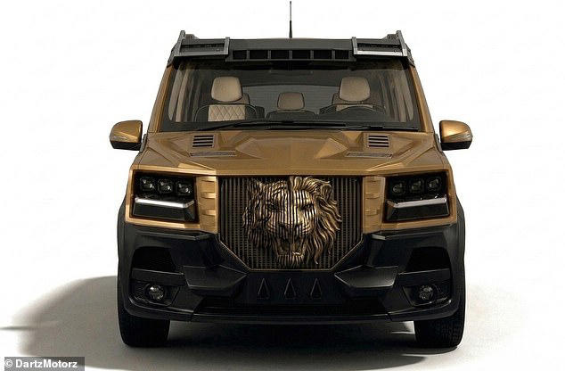 Latvian tank maker Dartz unveils its £300,000 armoured Shere Khan ...