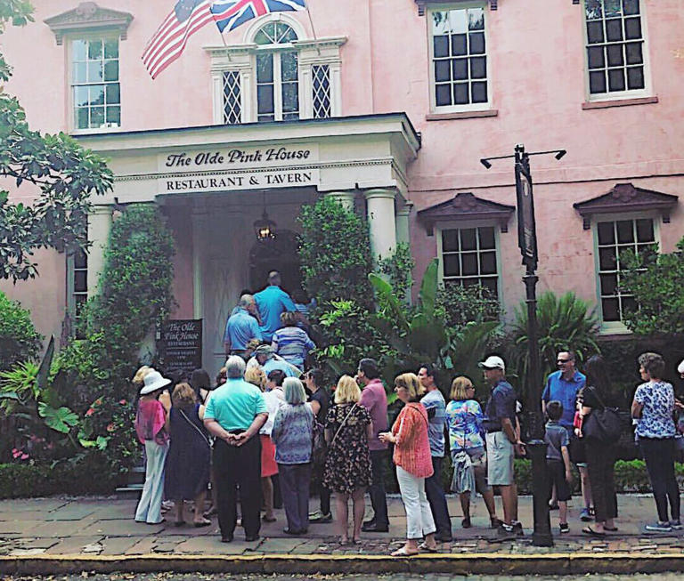 Savannah's historic Olde Pink House predates America and still thrives