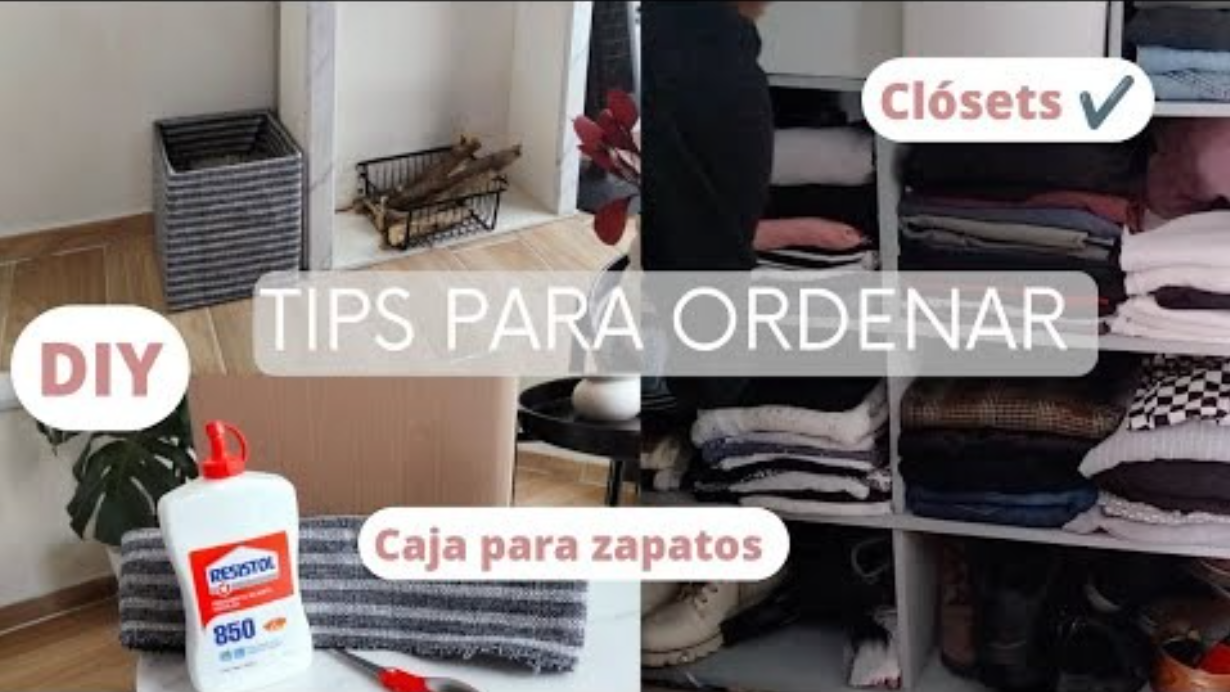 Ideas para ordenar una casa pequeña con cajas DIY