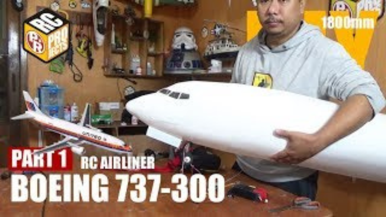 Building an RC Boeing 737 airliner part 1