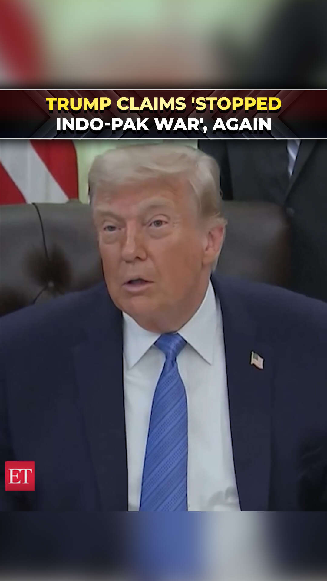 Stopped them from going to war: Trump repeats claim of stopping India ...