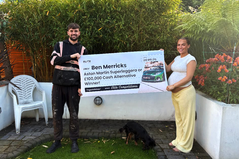 Doncaster dad-to-be wins £100,000 after making 11:11 wish