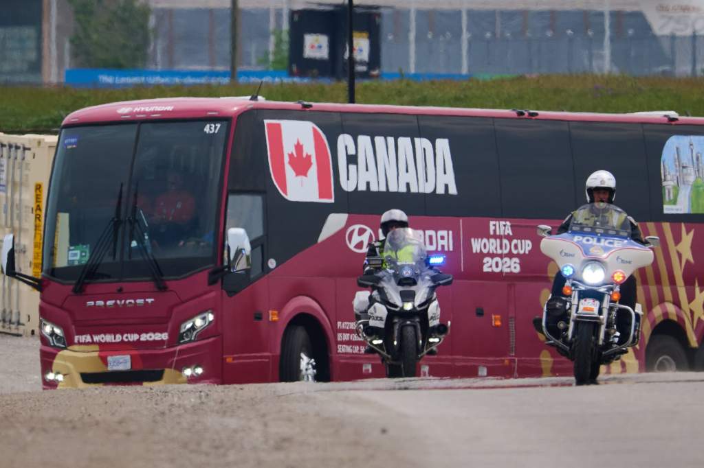 Police providing motorcades for all 9 World Cup teams playing in Toronto