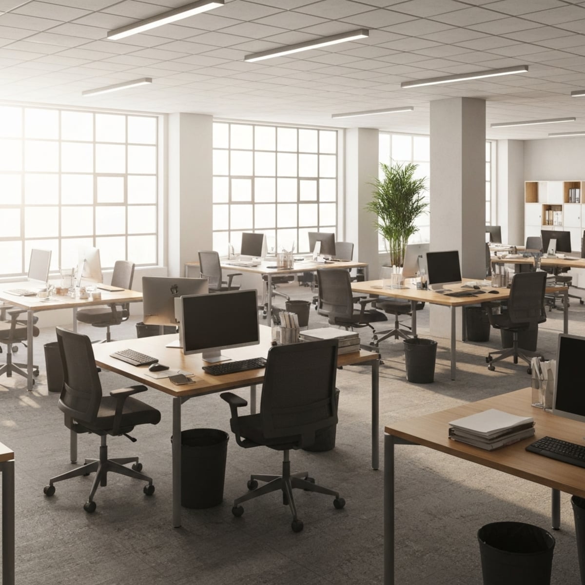 The office was never automatically the source of productivity