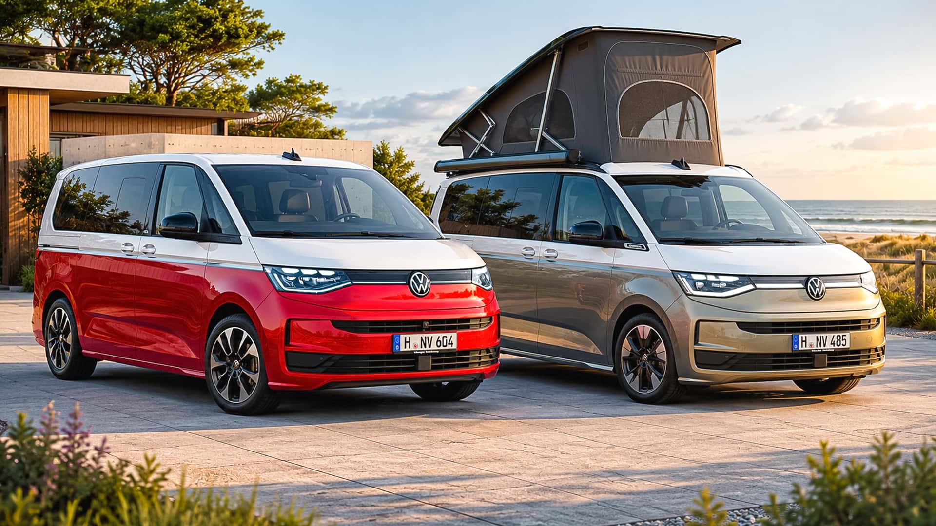 VW California und Multivan (2026): Bulli-Facelift mit neuem Cockpit
