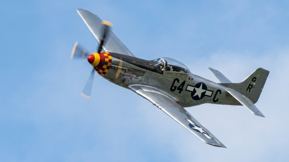 Watch this WWII fighter climb away - it still looks fast 80 years later