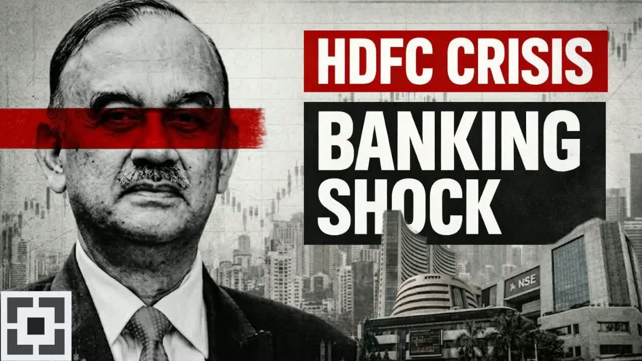 HDFC's chairman walked away - the market went into meltdown