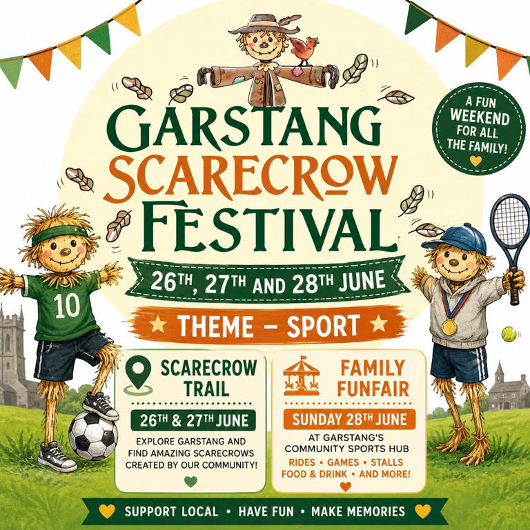 Garstang Summer Festival 2026: Scarecrow Trail categories, dates and ...