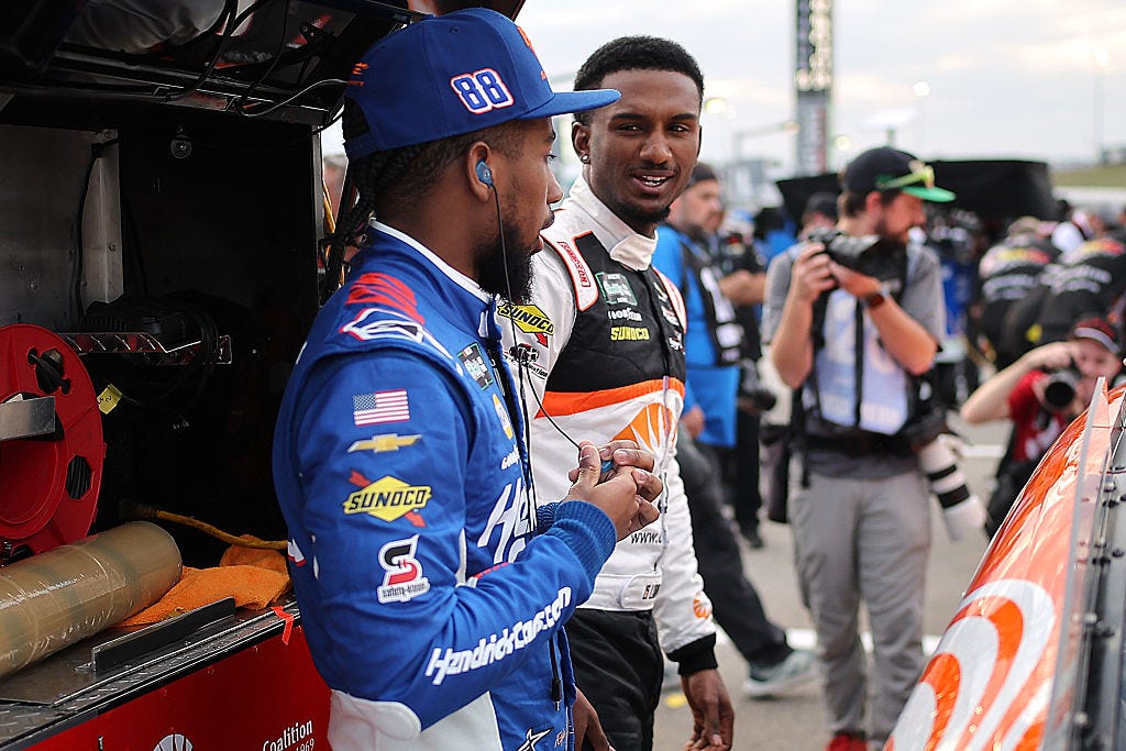 Brotherhood and Black excellence in NASCAR | Rajah Caruth and Lavar ...