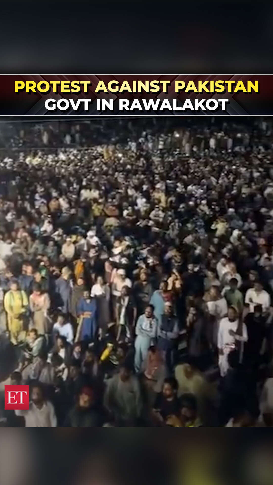 Massive protest breaks out in PoK’s Rawalakot against the Pakistan ...
