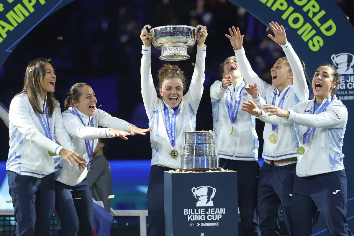 BJK Cup 2026 quarterfinal draw: Italy-China, Ukraine-Belgium ...